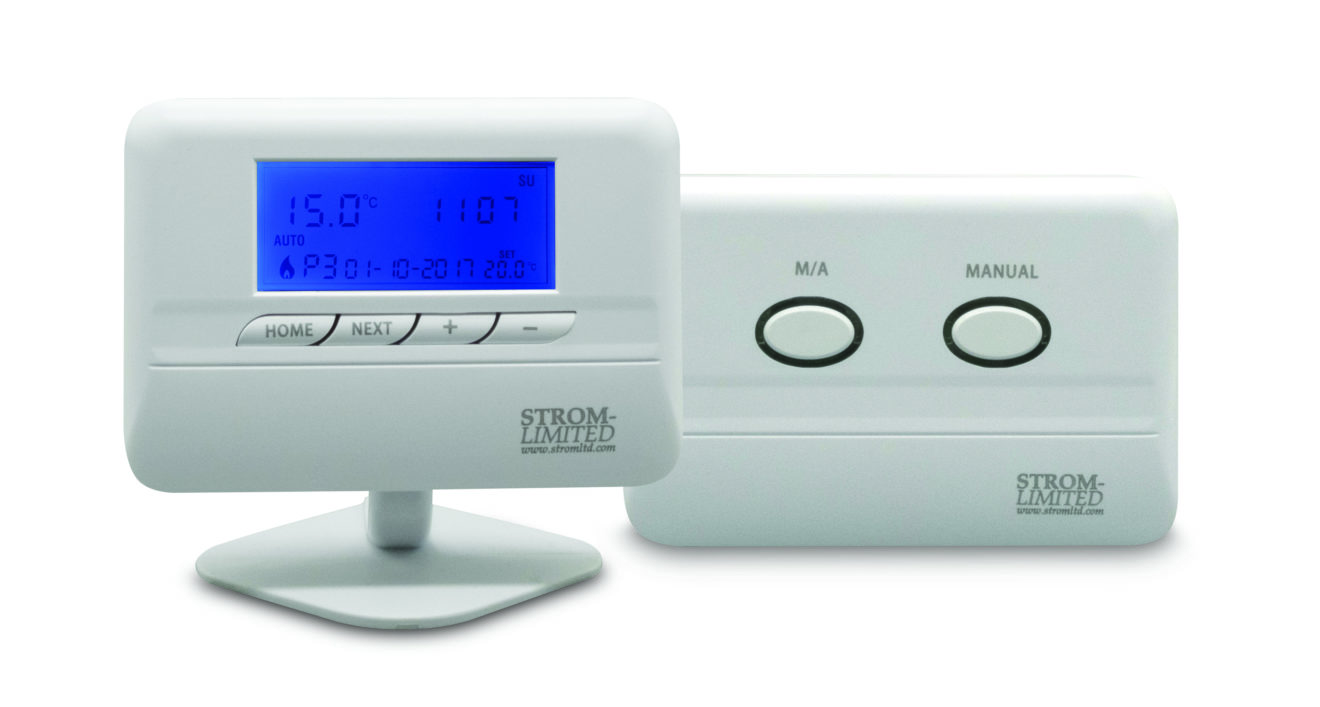 Strom Wireless Programmable room stat boiler+ SSRTPR06 - MPH