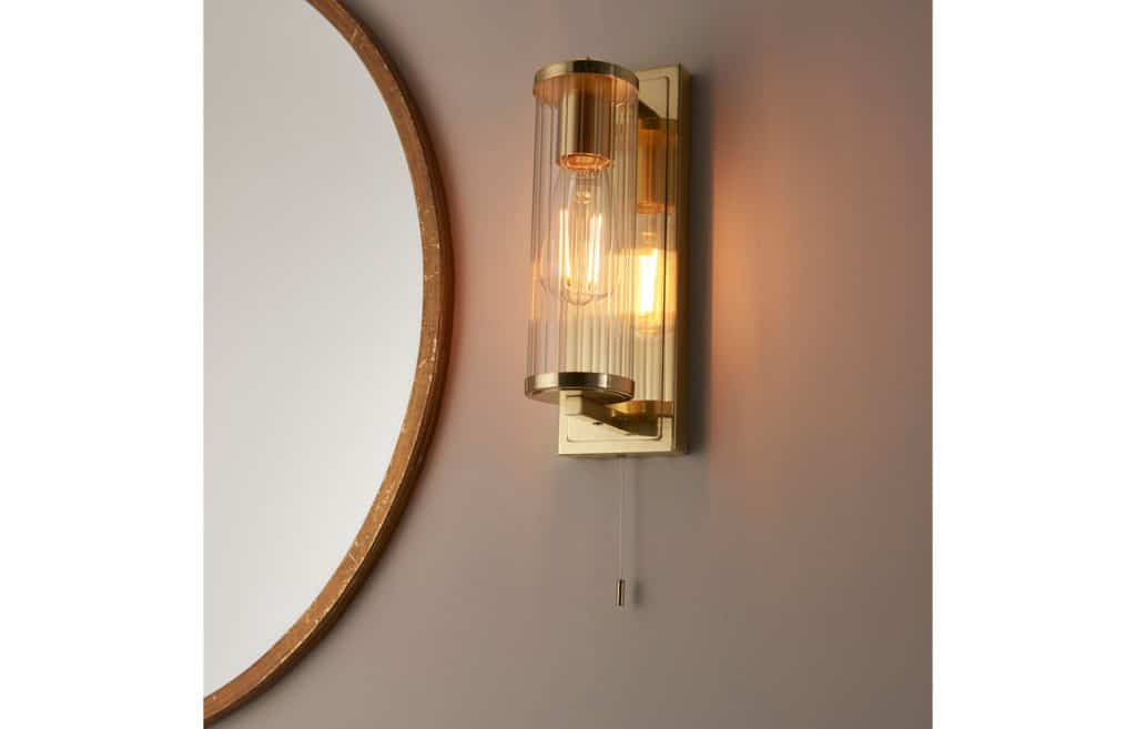 Diana Wall Light - Brushed Brass - MPH