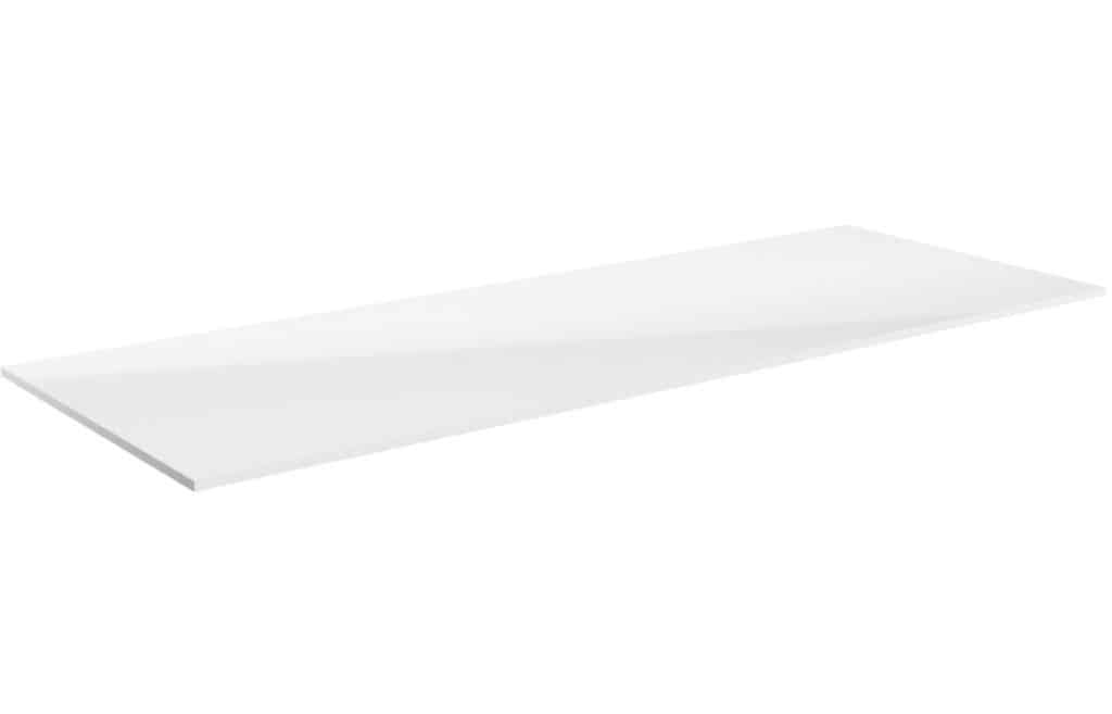 Carino 605mm Laminate Worktop - White Gloss - MPH