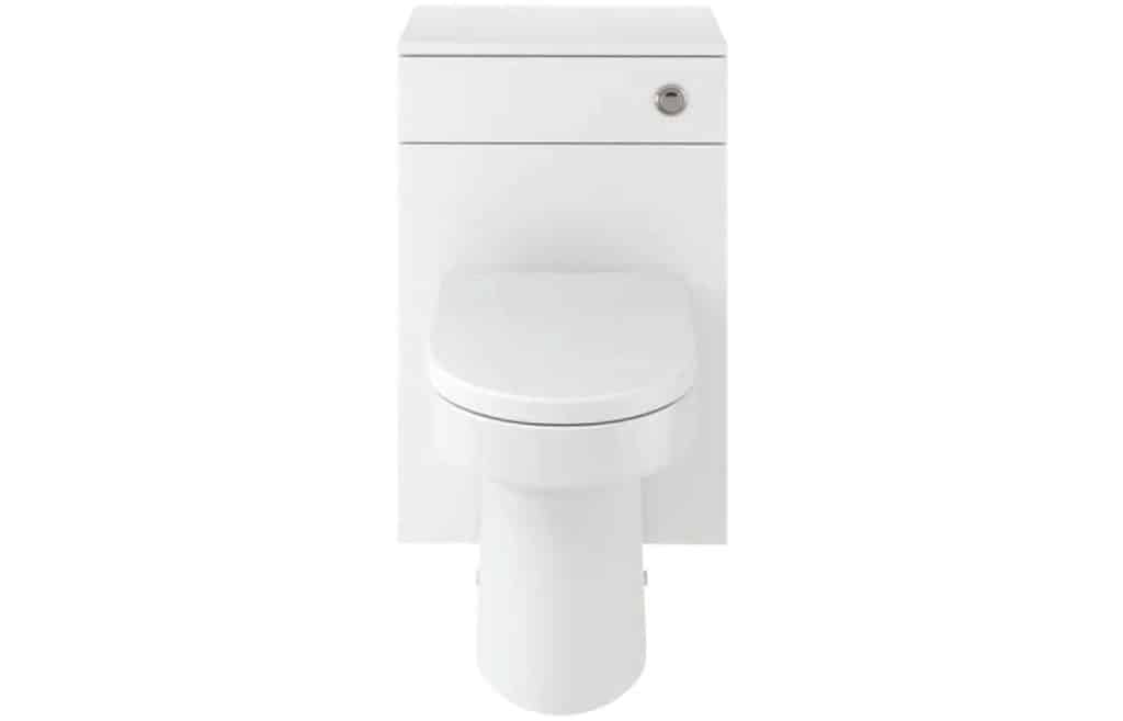 Vista 500mm Laurus WC Unit Pack - White Gloss - MPH