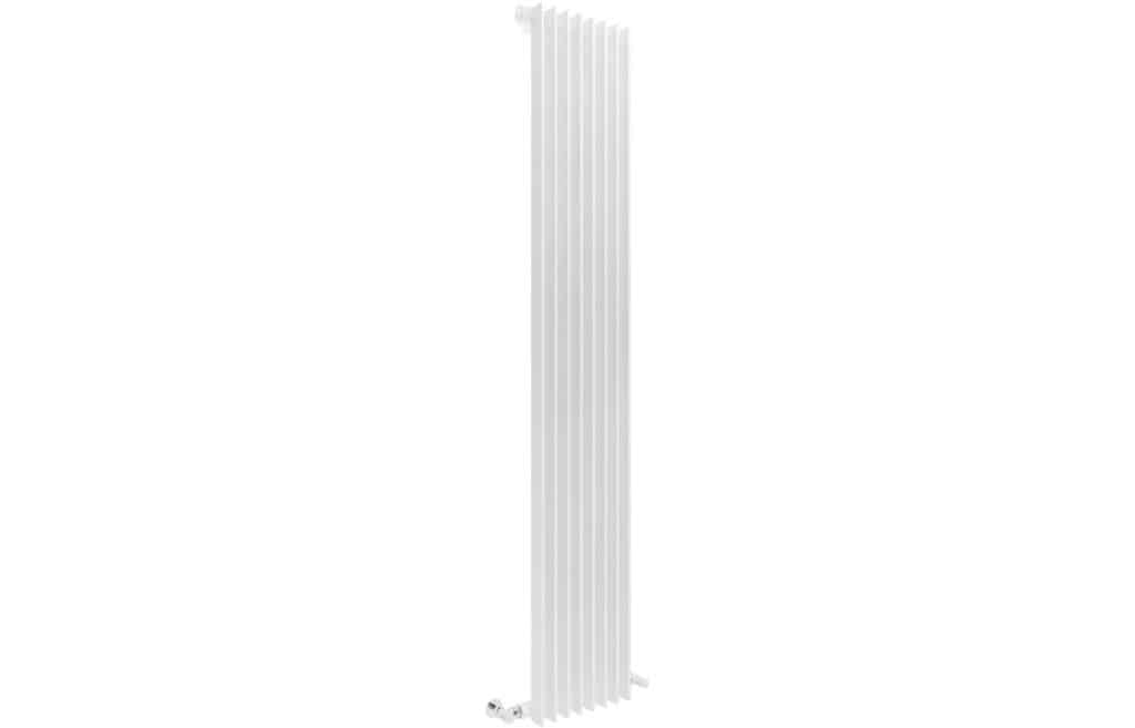 Clava 85mm Slim Designer Radiator 350x1840mm - White - MPH