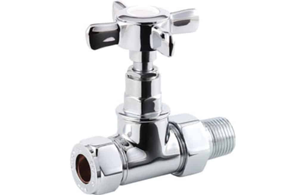 Crosshead Radiator Valves - Straight - MPH