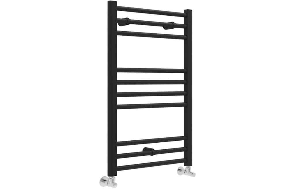 Grada Straight 30mm Ladder Radiator 500x800mm - Matt Black - MPH