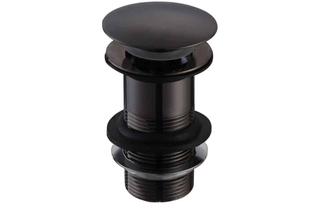 Matt Black Unslotted Basin Waste - MPH