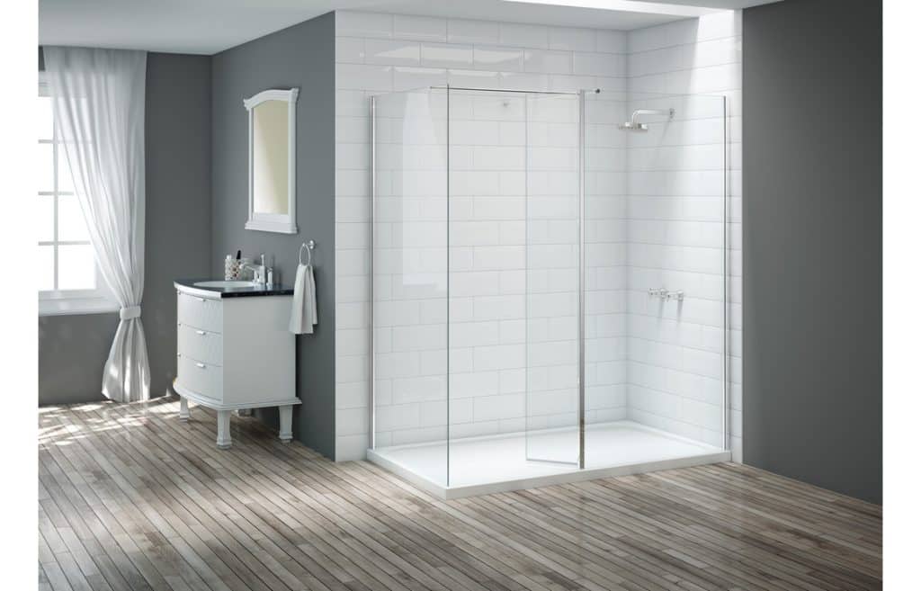 Merlyn Wetroom 300mm Swivel Panel - MPH