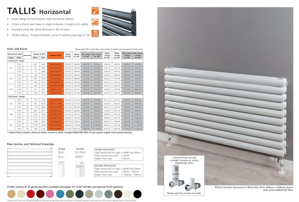 Tallis Horizontal - MPH