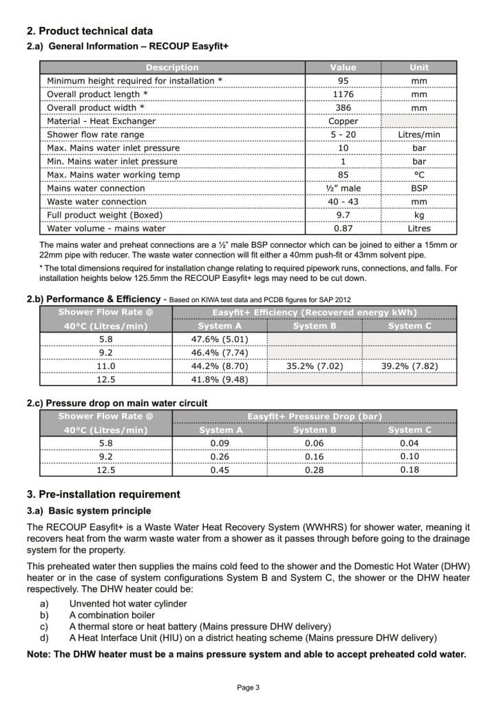 Recoup Easyfit+ - MPH