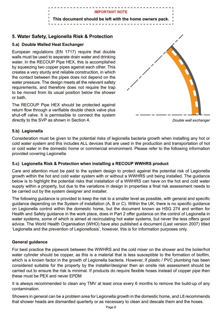Recoup Pipe HEX - MPH